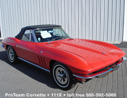 ProTeam Classic Corvettes 1965 • 111X