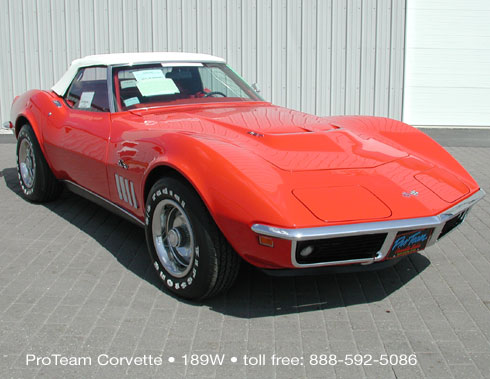 ProTeam Classic Corvettes 1969 • 189W
