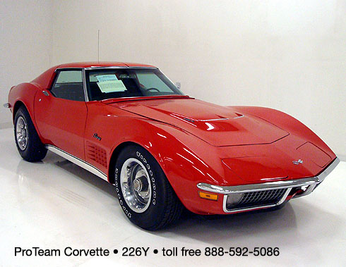 ProTeam Classic Corvettes 1970 • 226Y