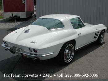 Corvette Photos of ProTeam Classic Corvettes