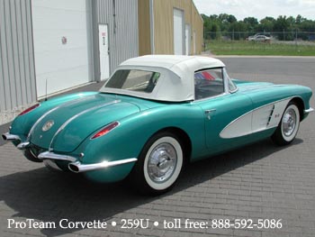 Corvette Photos of ProTeam Classic Corvettes