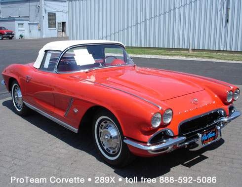 ProTeam Classic Corvettes 1962 • 289X