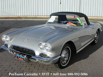 Corvette Photos of ProTeam Classic Corvettes