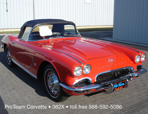 ProTeam Classic Corvettes 1962 • 362X